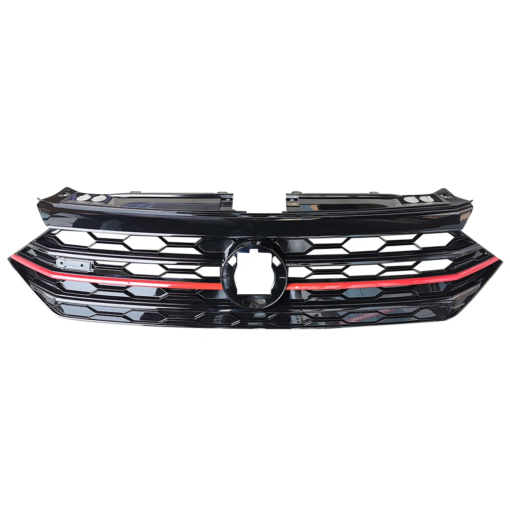Volkswagen JETTA GLI 2019 front grille ABS black + red | Tianchen