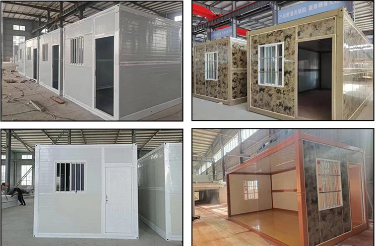 20ft 40ft Steel Structure Folding Prefabricated Modular Residential ...