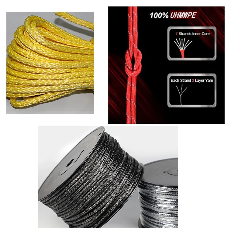 JILI UHMWPE Tent Guy Line Rope - High Strength & UV Resistant