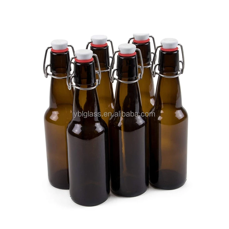 Ez Cap 500ml Flip-top Home Brew Beer Bottles Swing Top Grolsch Glass ...