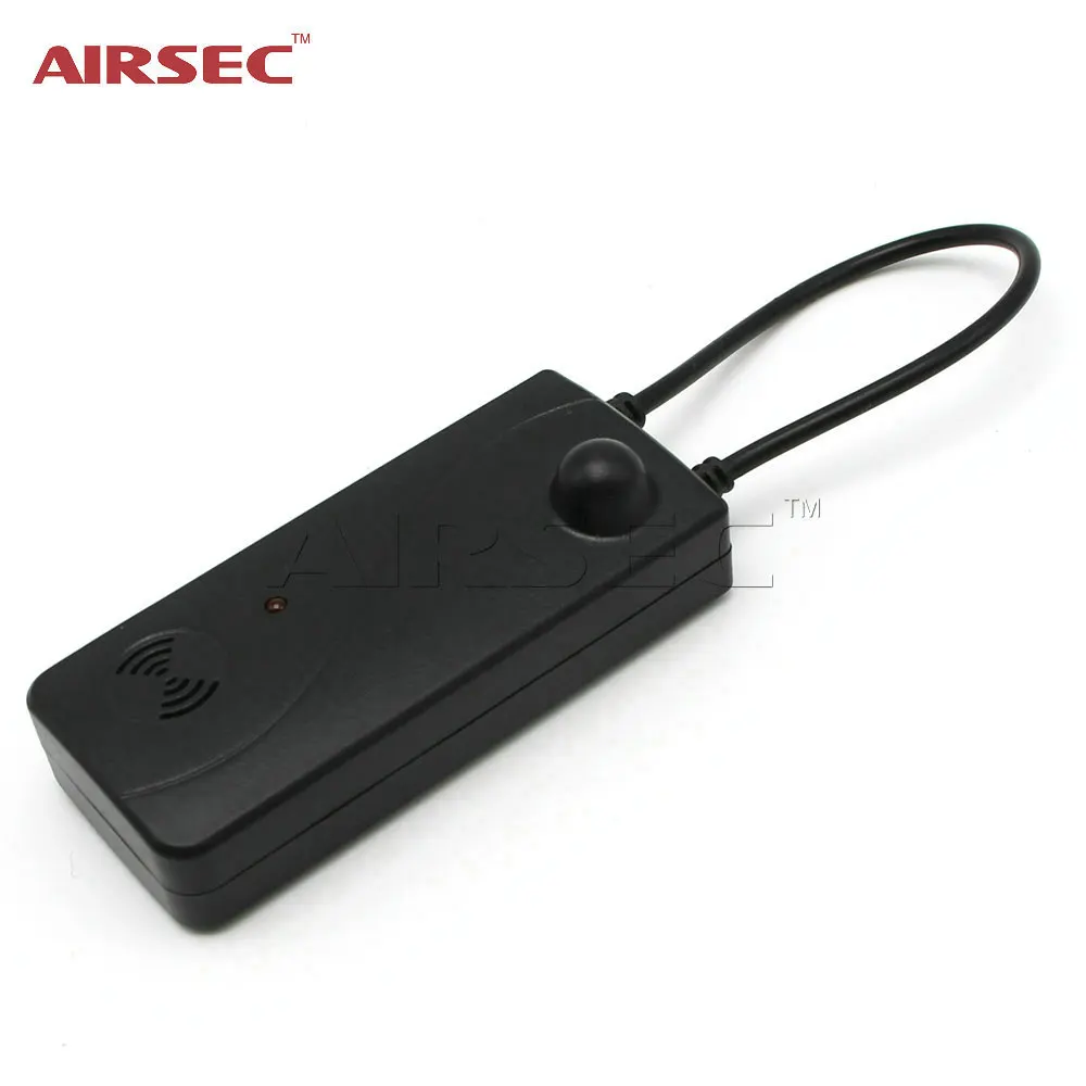 Airsec EAS 58KHz/8.2MHz Security Black Cable Locks Anti Theft Self ...