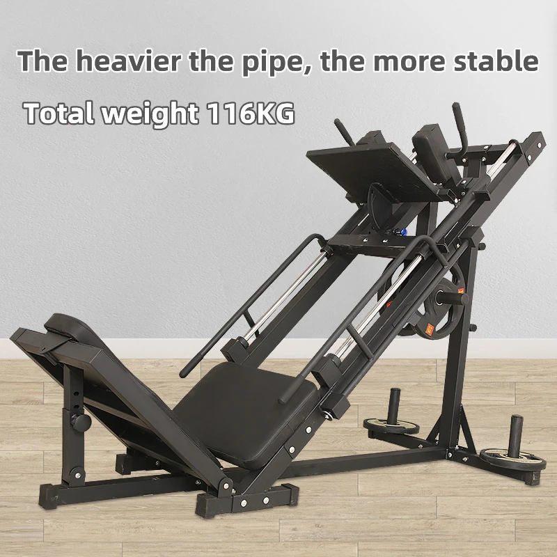 Dual-function Inverted Pedal Machine Leg Strength Trainer Commercial ...