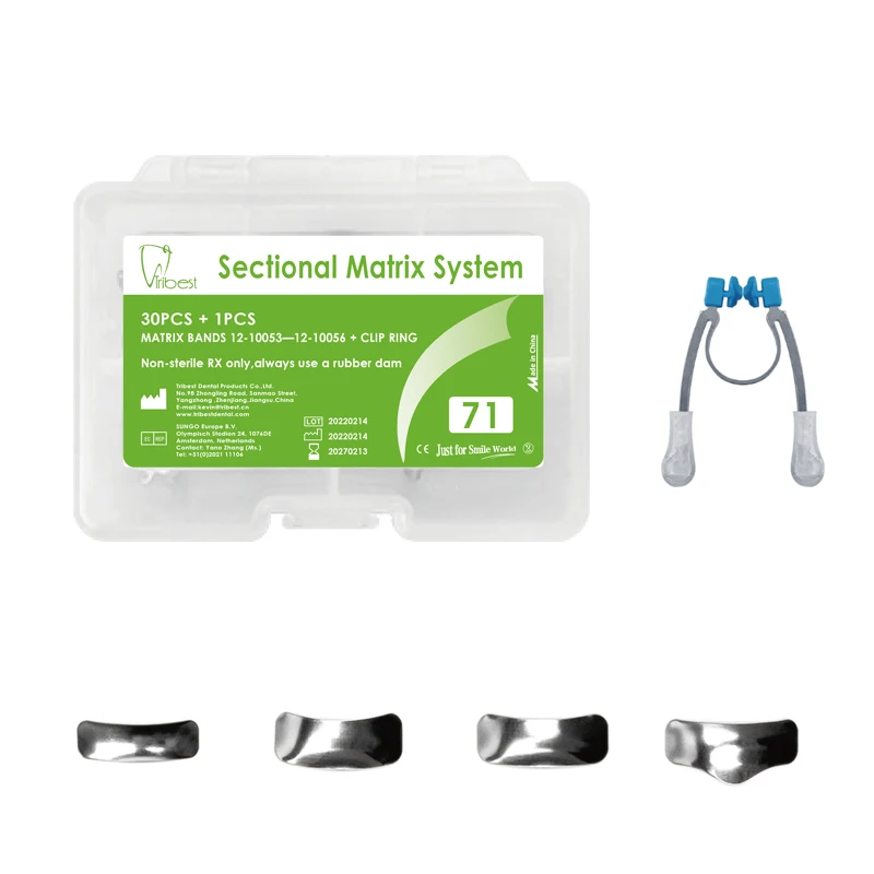 High Quality Dental Sectional matrix Band System with matrix Retainer ...