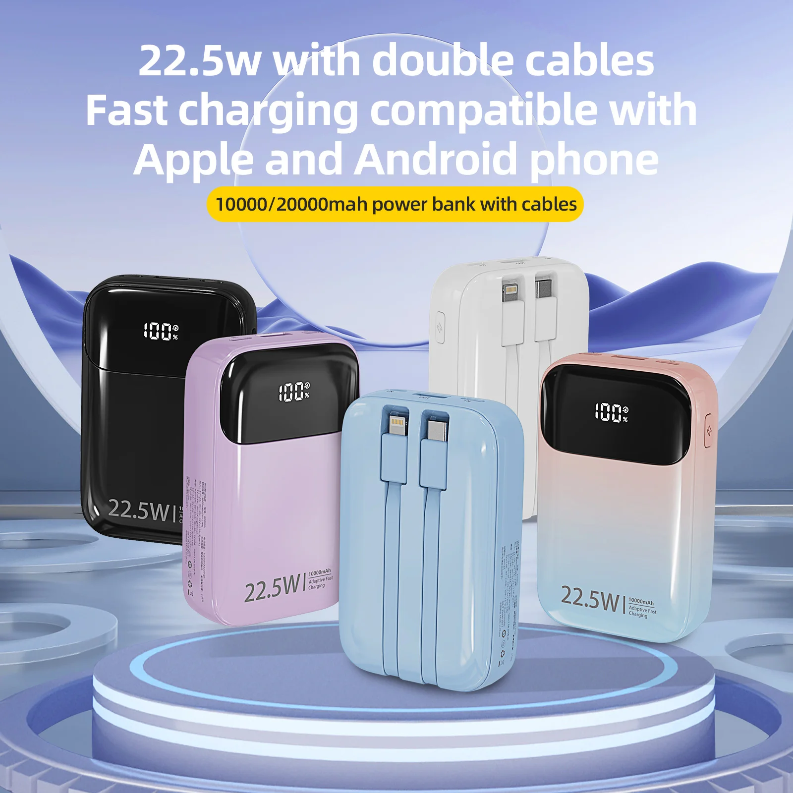 2023 New Hot Sale Quick Charging 20000mah Power Bank Pd 20w Fast ...