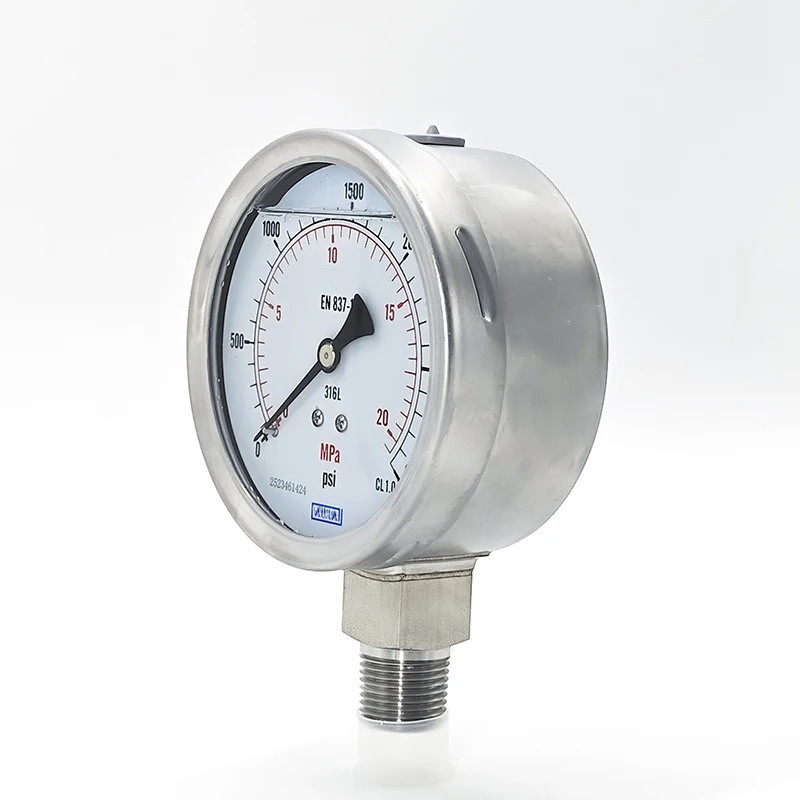 Alibaba.com: Bourdon Tube Pressure Gauge 232.50 Series Stainless Steel Pressure Gauge : CE, BV ...