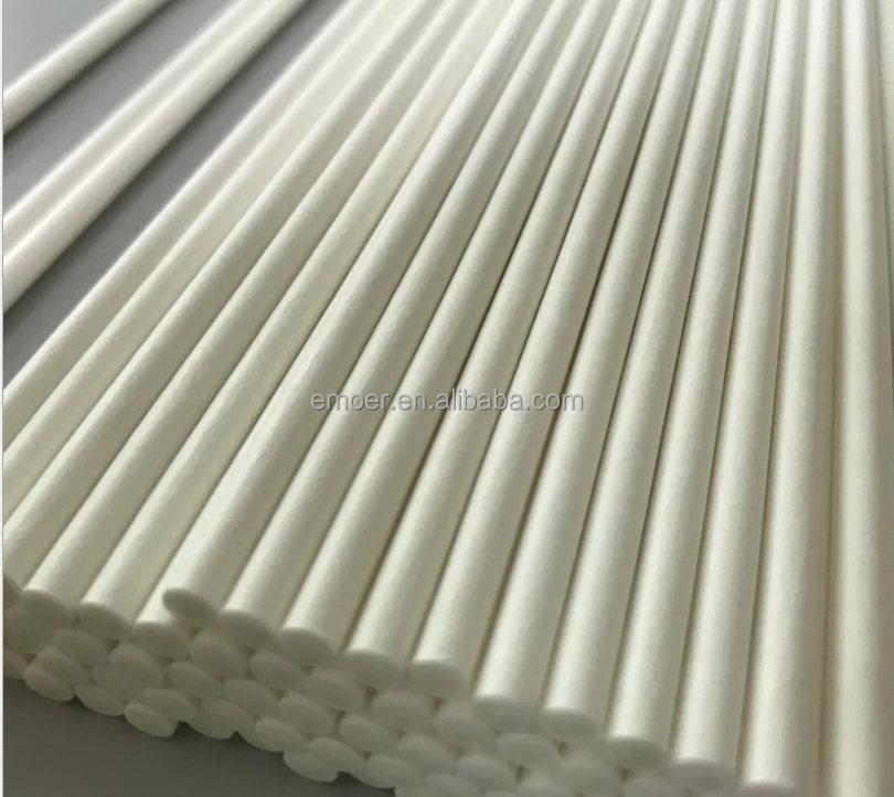 Customized Size Lollipop Stick Clear Colored Lollipop Paper Sticks ...