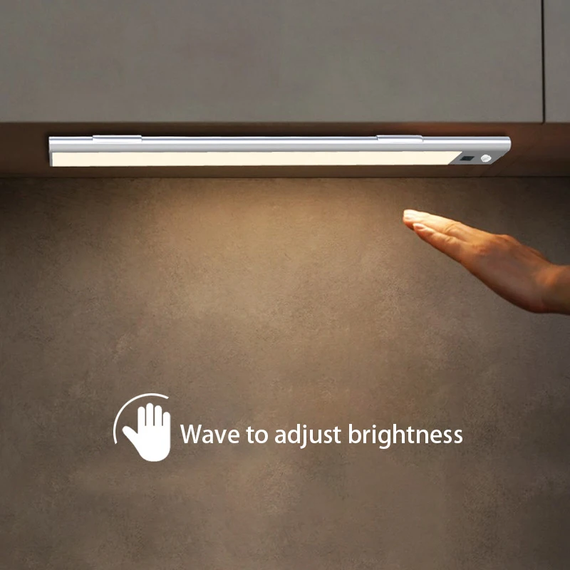 Modern Design Hand Scanning Induction Light Usb Powered Undercabinet ...
