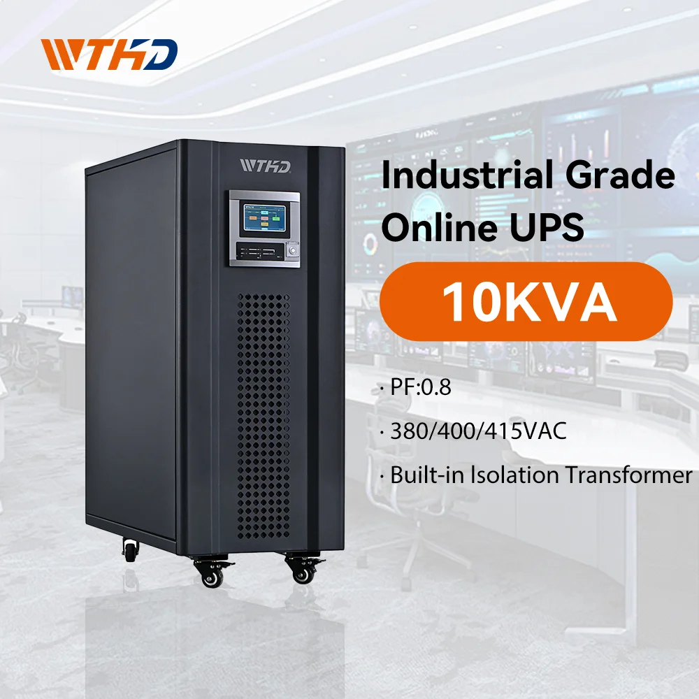 Three Phase Online Ups 10kva Industrial Ups 20kva 30kva 40kva 60kva Built In Isolation ...