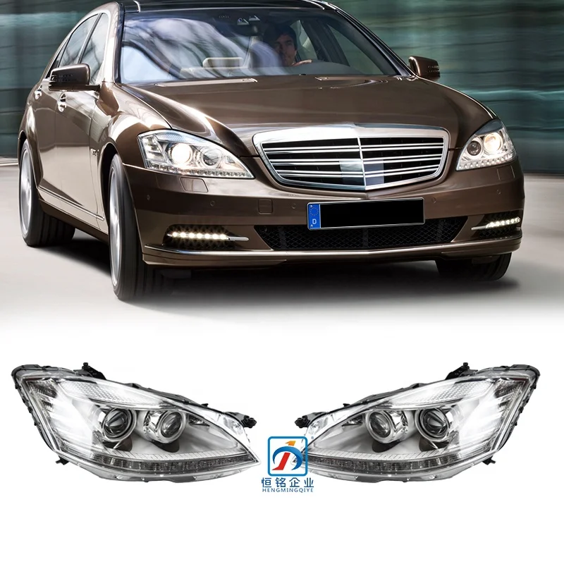 Car Part Headlamp S Class W221 Xenon Led Headlight Without Night ...