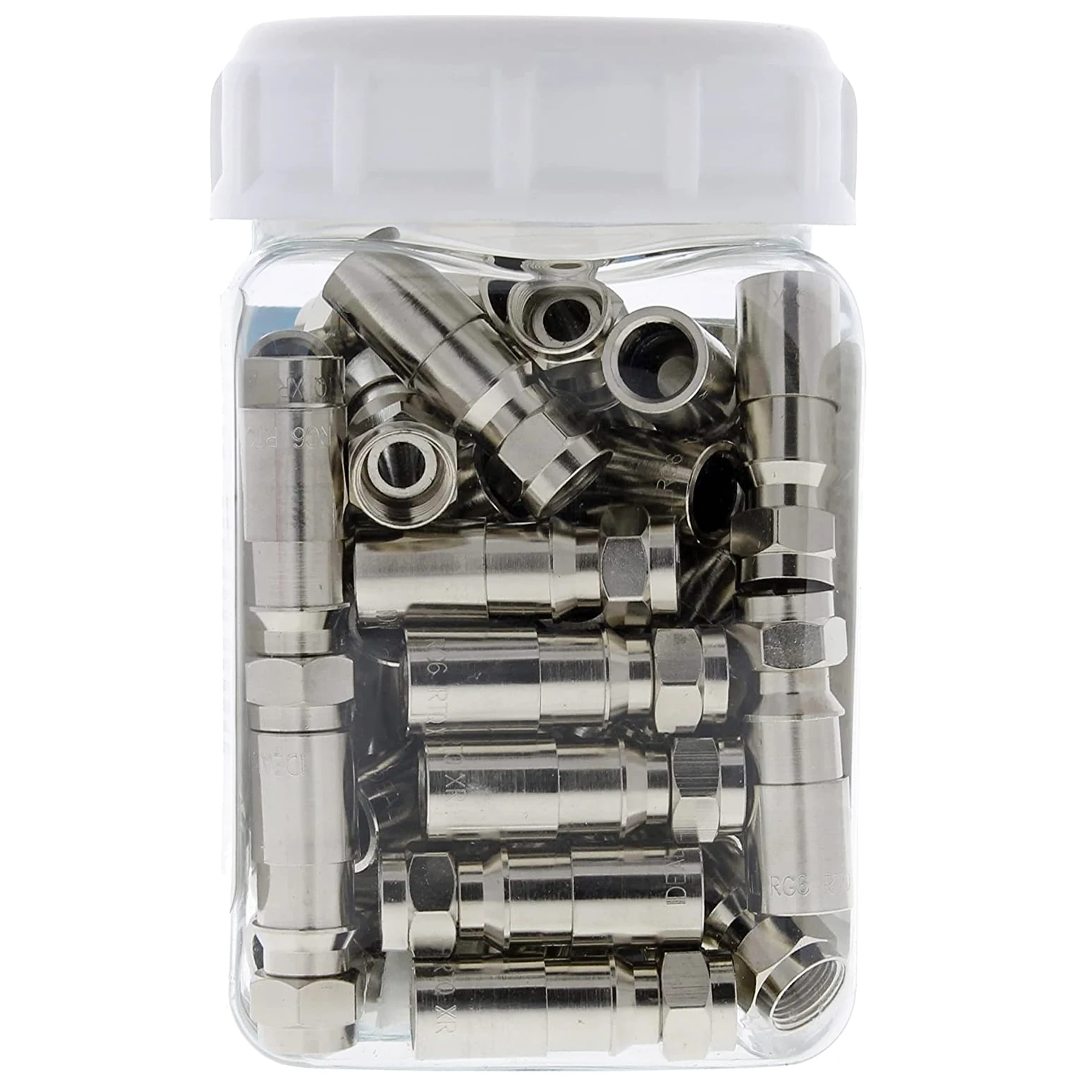 Coaxial Cable Coax Waterproof Rg59 Rg6 F Male Connector F Plug ...