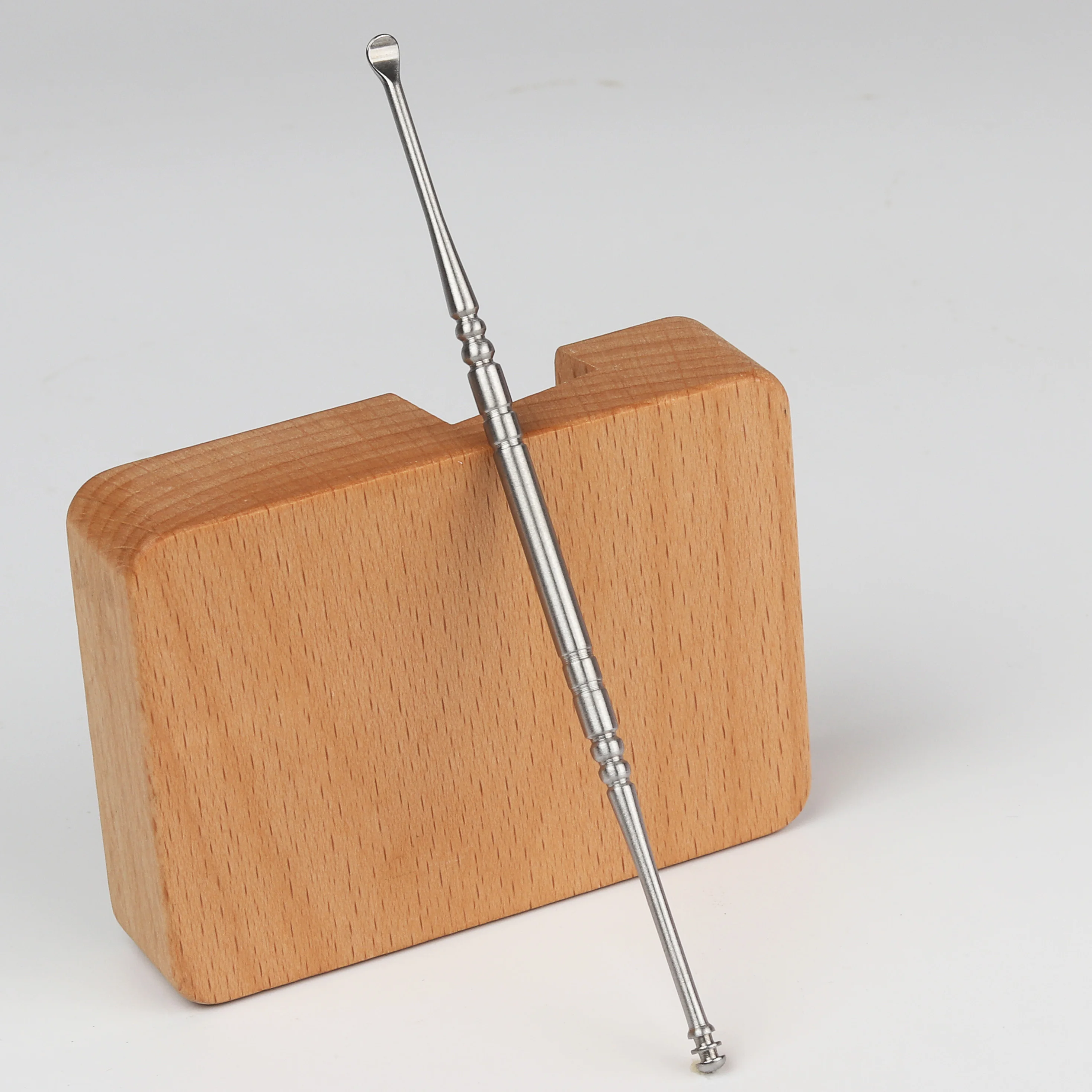 Customized Stainless-steel Durable Double-end Bamboo Joint Knot Ear ...