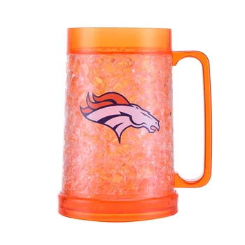 Amazon Top Seller Bpa Free Double Wall Gel Frosty Freezer Beer Mug With ...