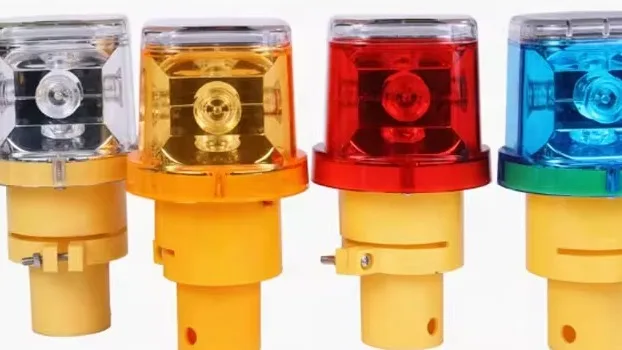 Ip66 Square Road Safety Light Nighttime Visibility 4 Led Flashing Light ...