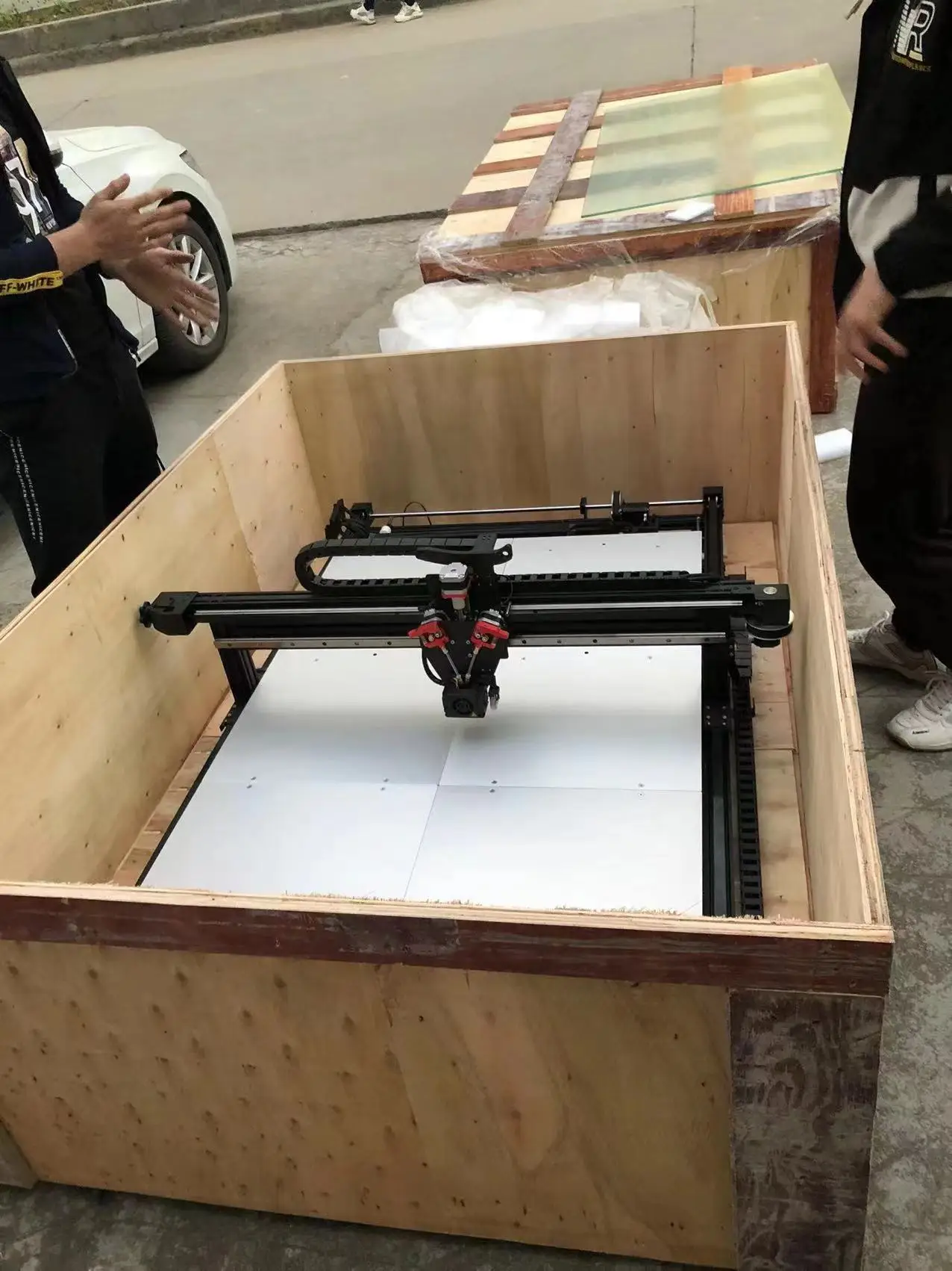 Industrial Luminous Letter 3d Printer B800 For 3d Signage Printing ...