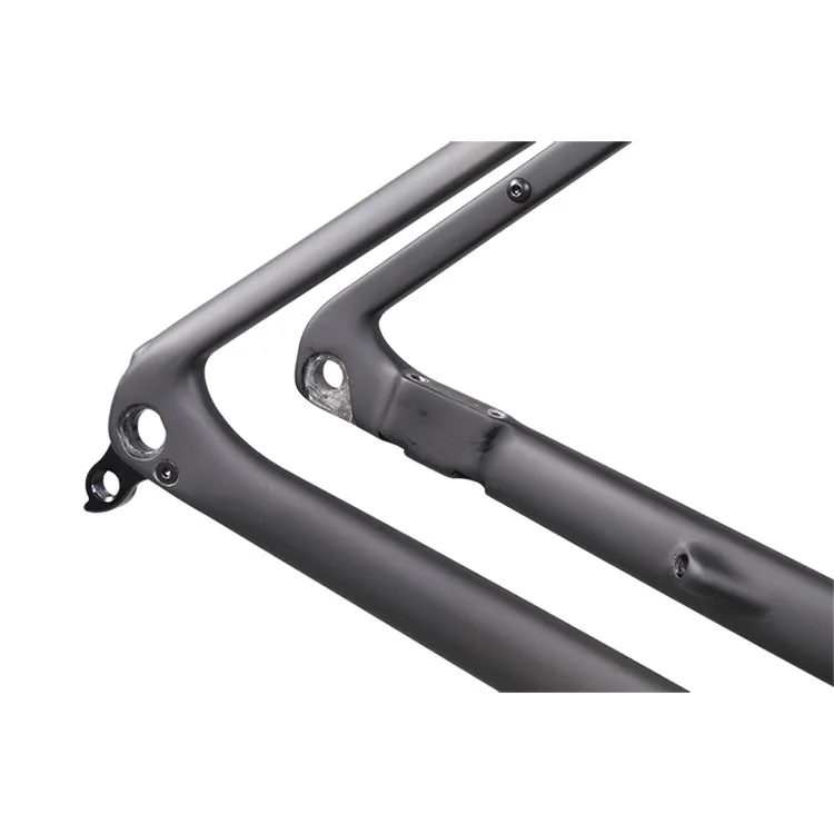 700C Carbon Gravel Bike Frame with Flat Mount Design