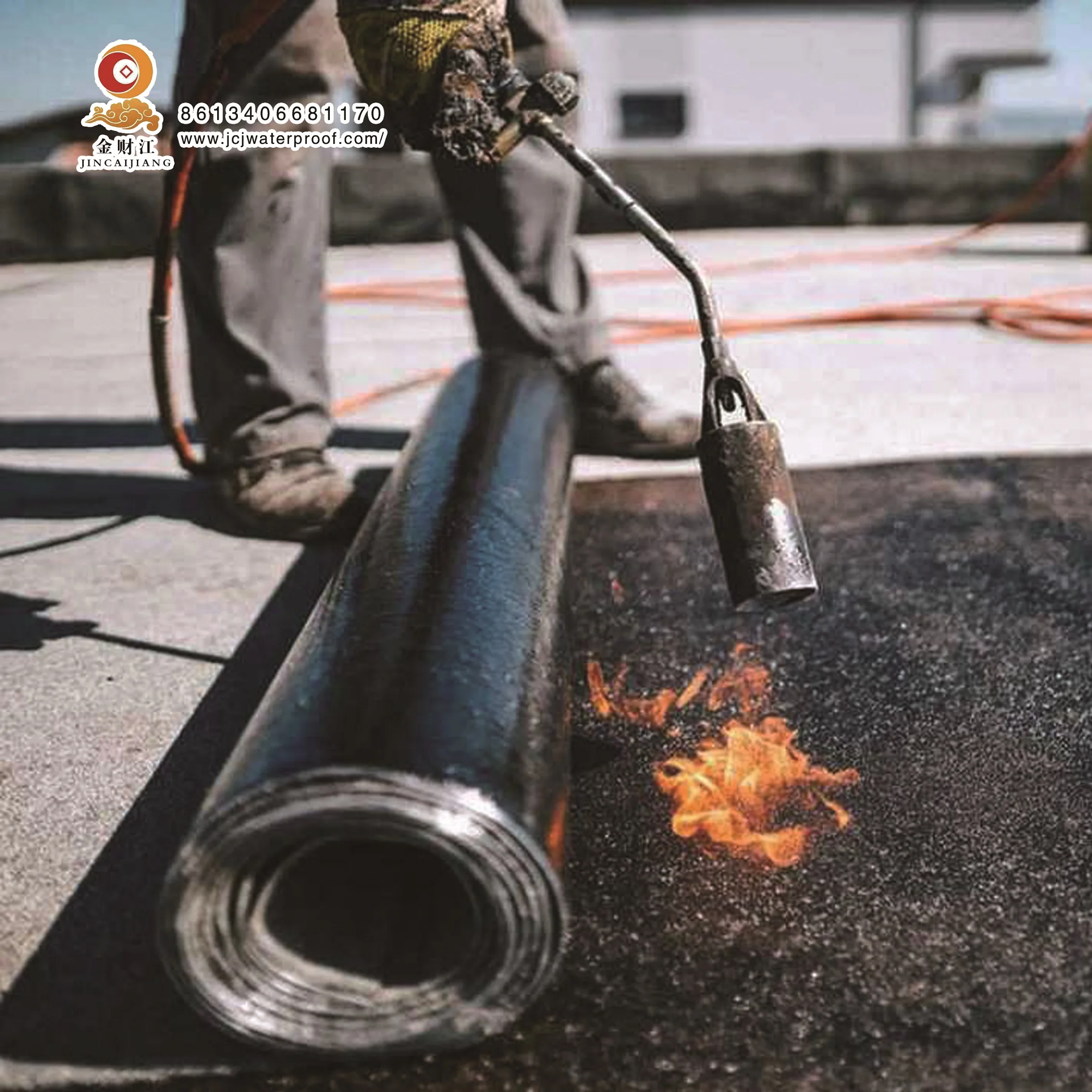 Sbs/app Torch On Modified Bitumen Waterproof Membrane - Buy China ...