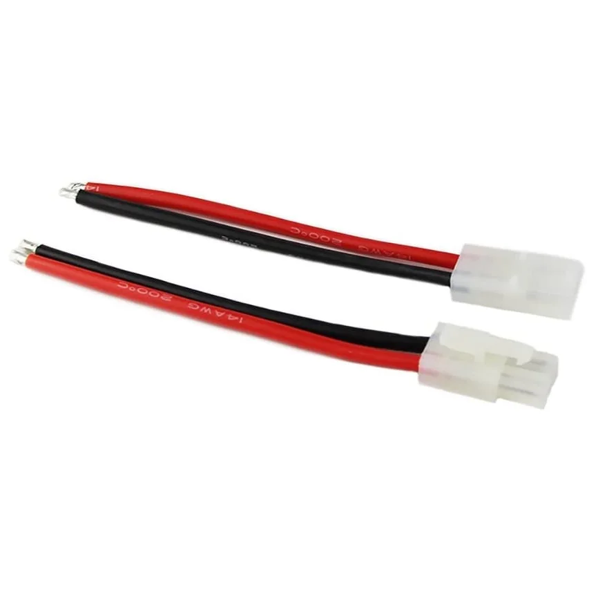 Hot Sale Big Tamiya Connector Male And Female With 16AWG Silicone Wire ...