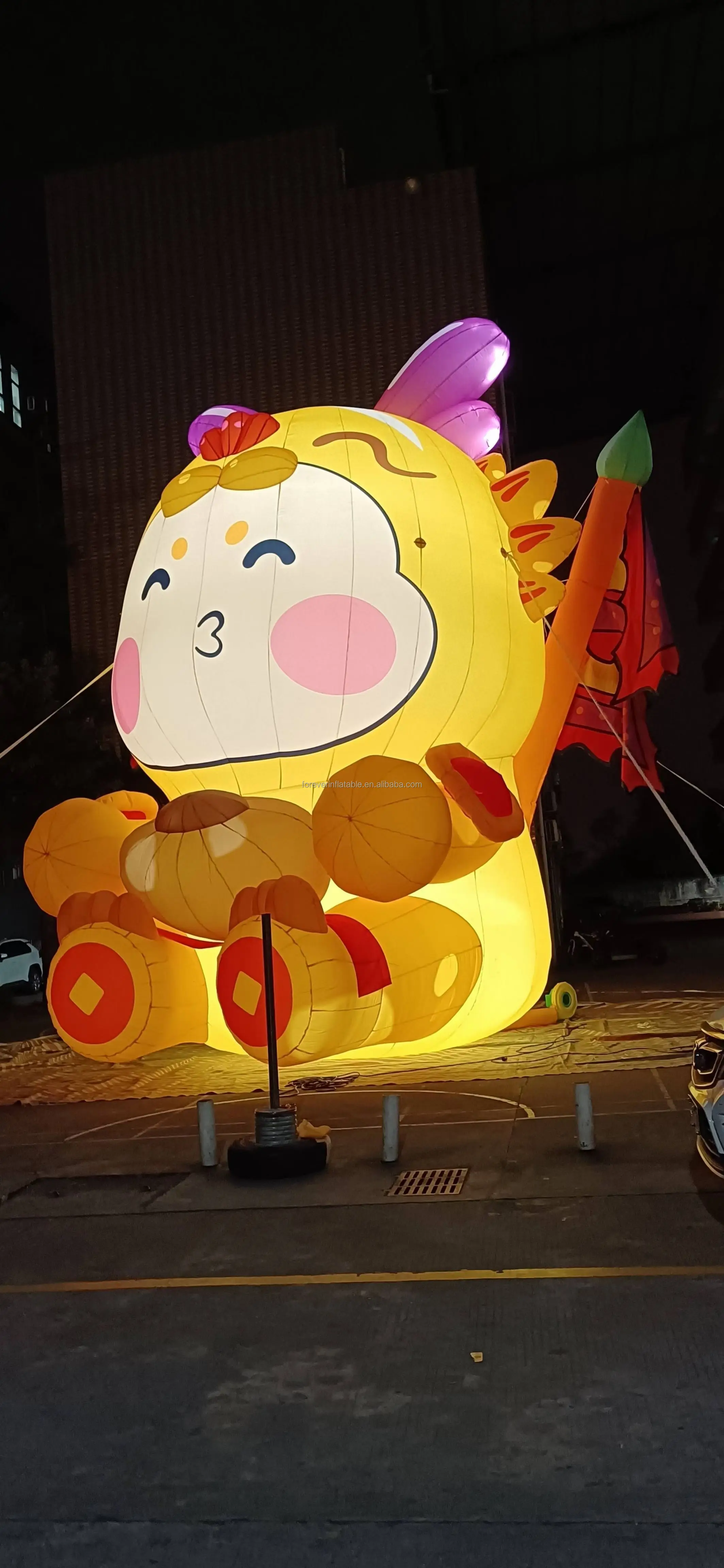 Custom-made Inflatable Rabbit Inflatable Cartoon Decoration For Party ...