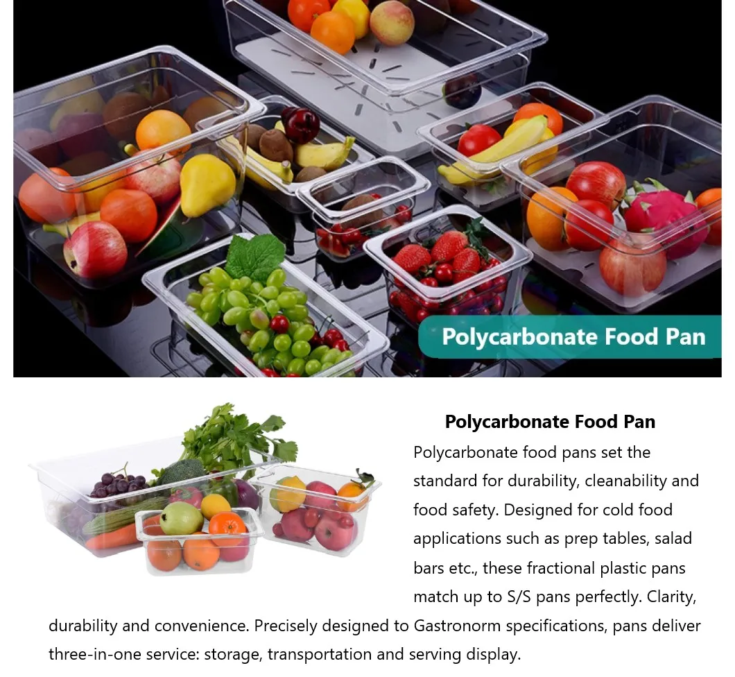 Bestwin Polycarbonate Gastronorm Containers for Catering