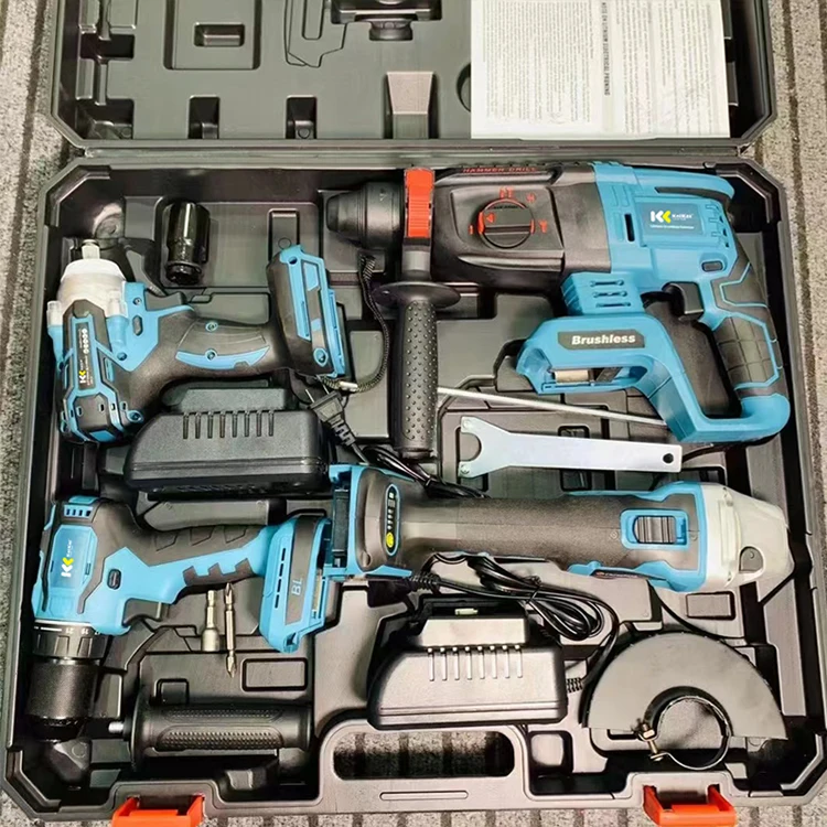 Jiuzhong Tools Cordless Electric Power Drills Hand Portable Screwdriver ...