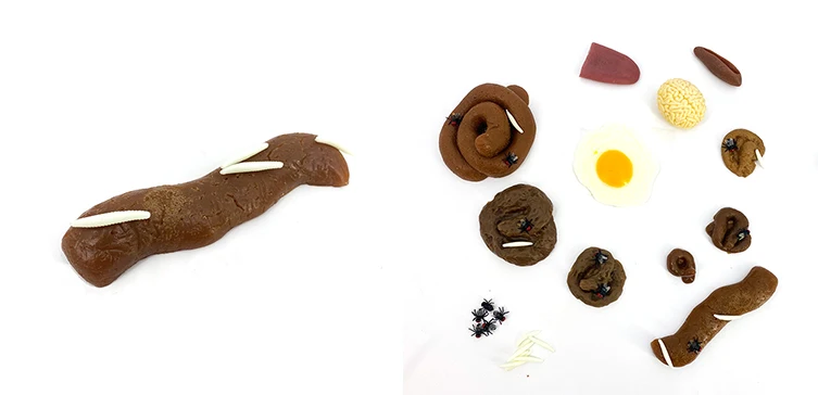 Poop Prank Toy Poop Toys Fake Poop Realistic Fake Turd Novelty Floating ...