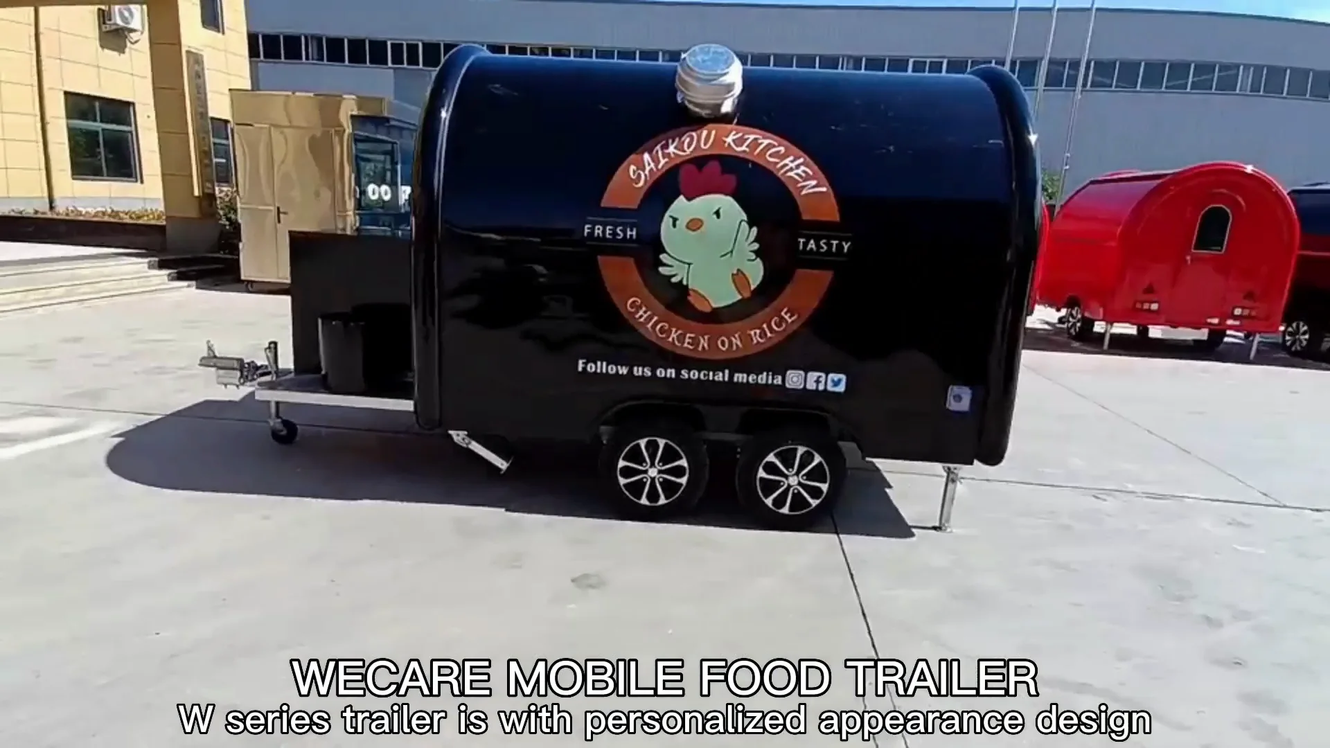 Wecare Remorque Comida Food Truck Fried Chicken Lunch Food Trailers ...