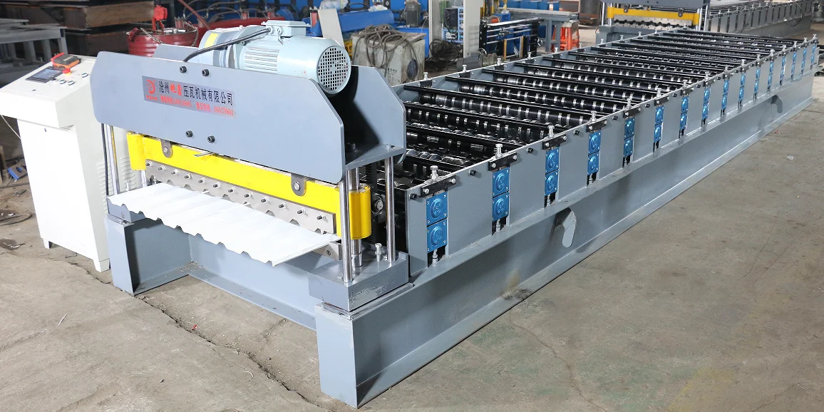 Double Layer Ibr Galvanized Corrugated And Trapezoid Metal Roof Sheet ...