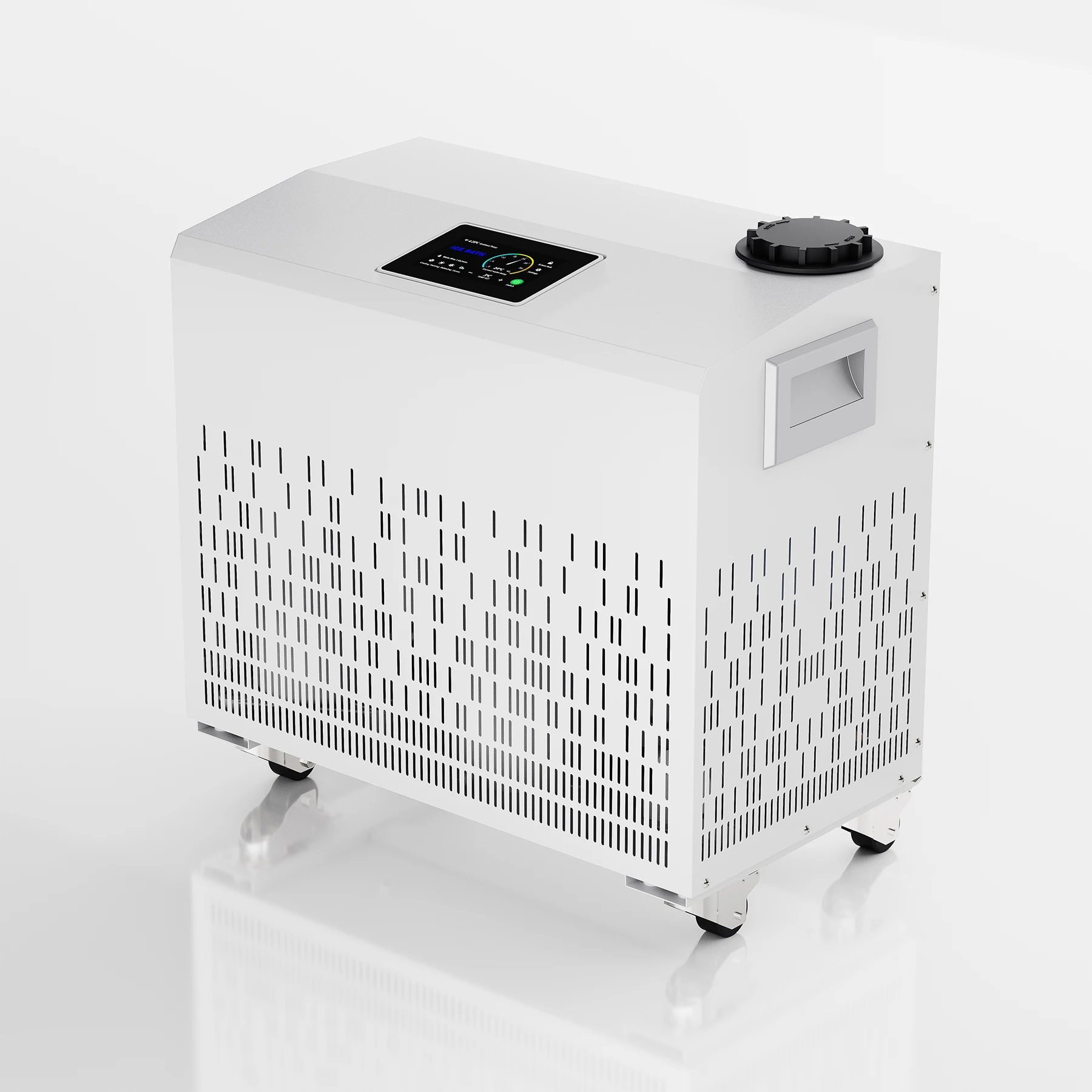 1HP Water-Cooled Ice Bath Chiller Machine Remote Control Compressor ...
