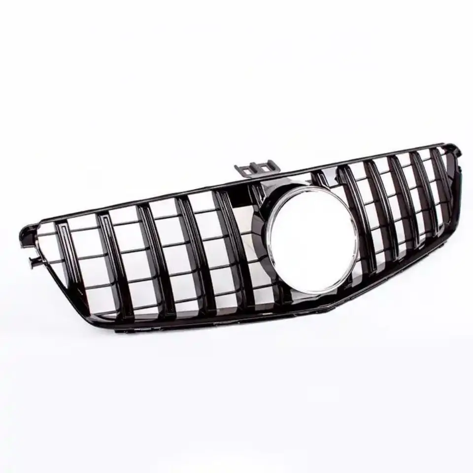 GT style Front grill for Mercedes Benz C63 W204 C260 C200 C300 Modified ...