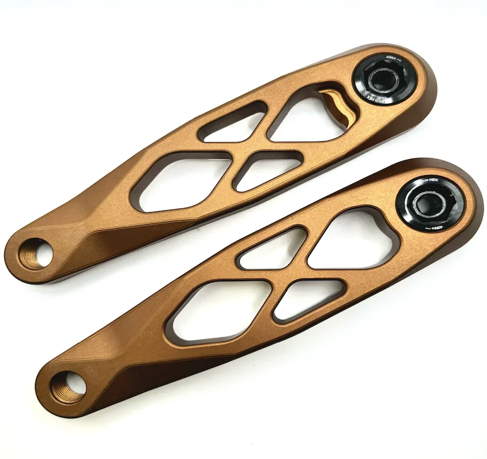 Bicycle Accessories Factory Cnc Machined Custom Aluminum Billet Bike Crank Arm Mtb Crankset ...
