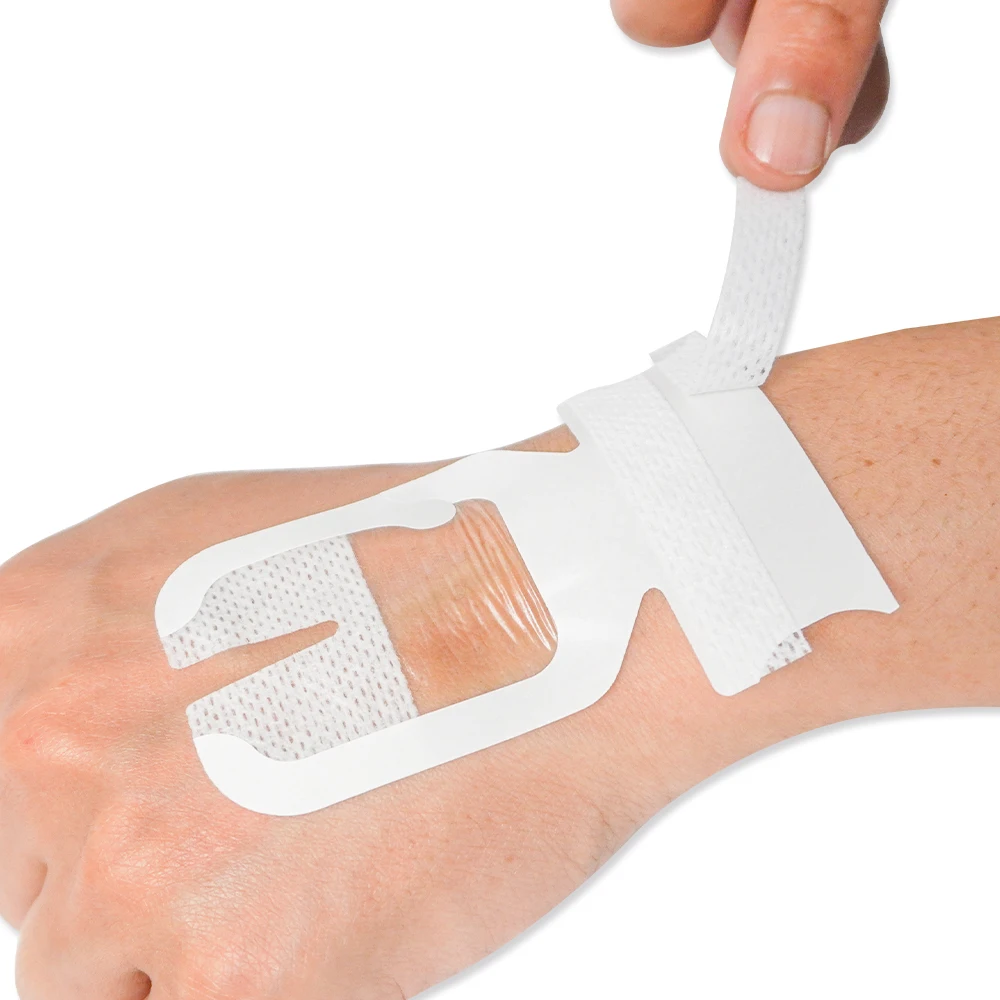 Medical Island Wound Dressing Catheter Fixation Device Transparent Iv ...
