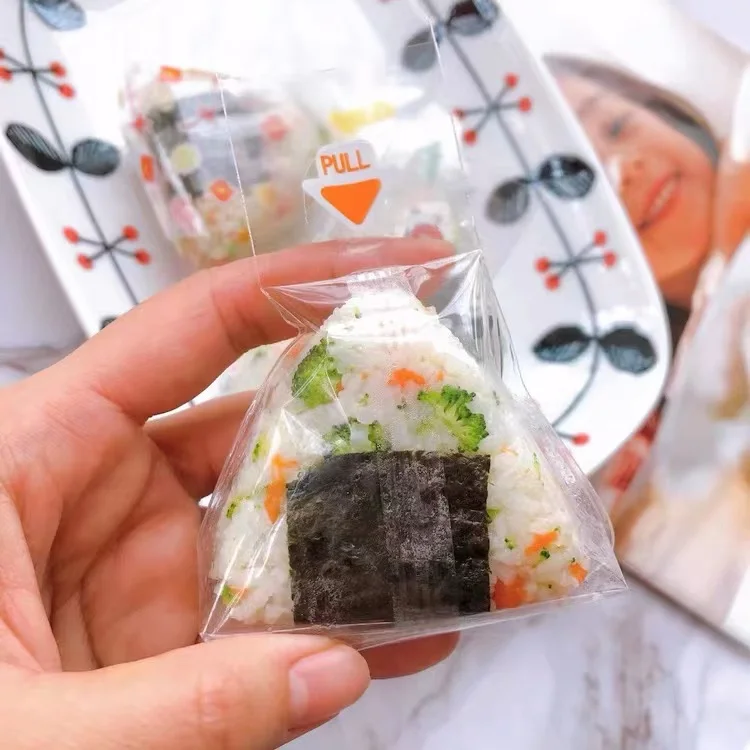 Triangle Onigiri Bag - Cute Japanese Sushi Nori Wrapper