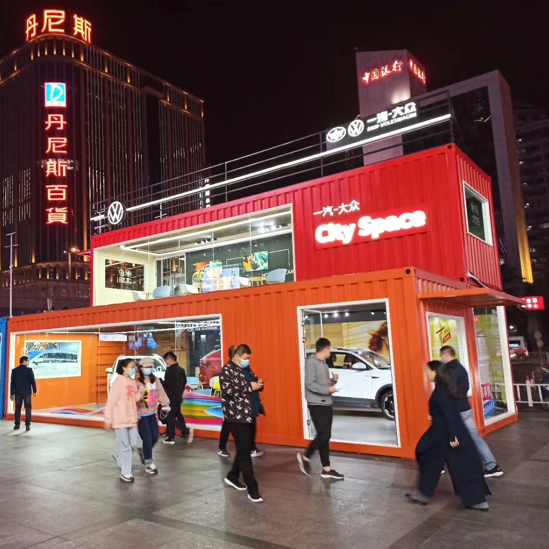 Mobile Commercial Restaurant container load bar prefab house cafe beach ...