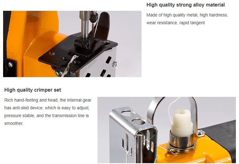 Portable Handheld Sack Sewing Machine - High Efficiency