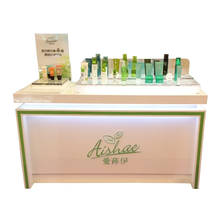 Wholesale Skin Care Display Shelf Showcase Product Cosmetic Shop ...