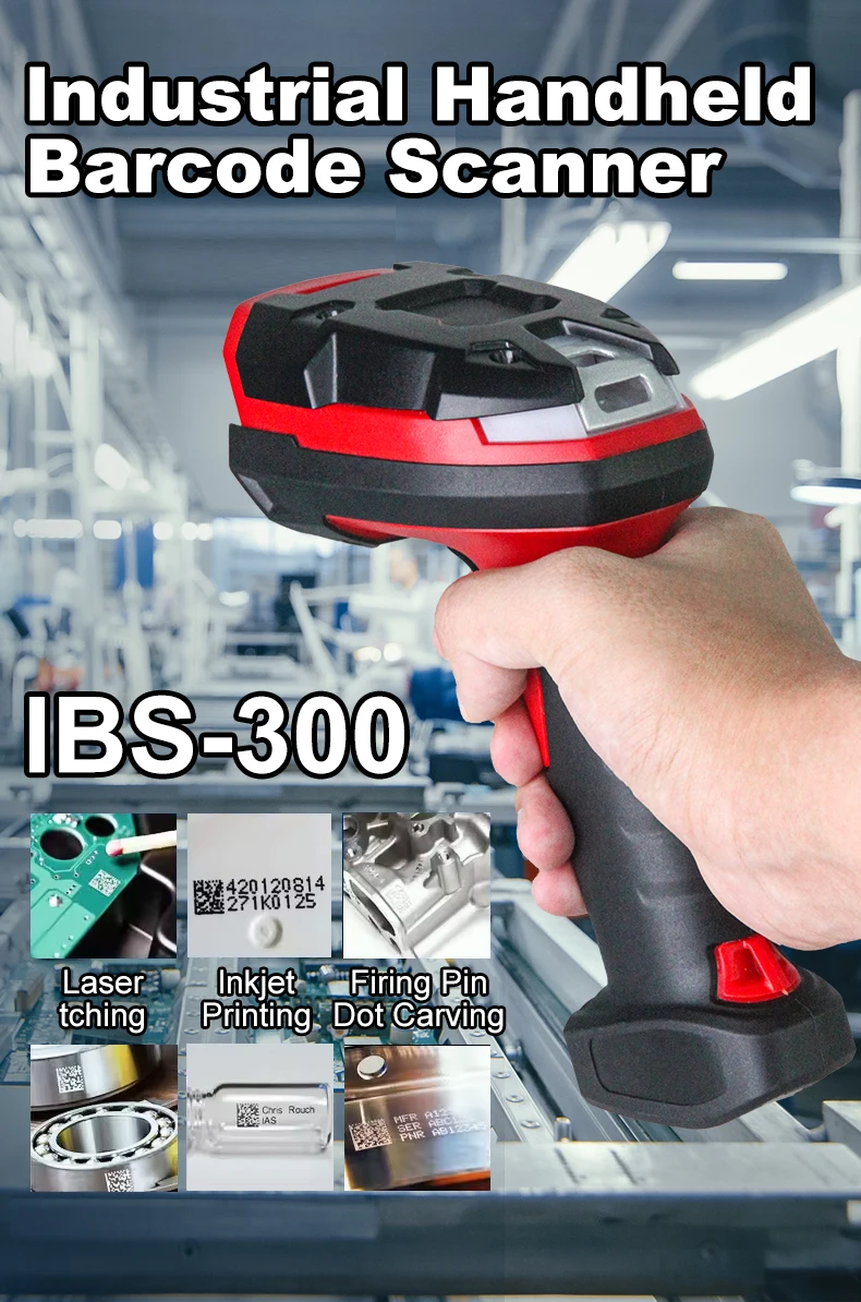 Wholesale Wired Qr Code Barcode Scanner Genuine Industrial Grade 1d 2d ...