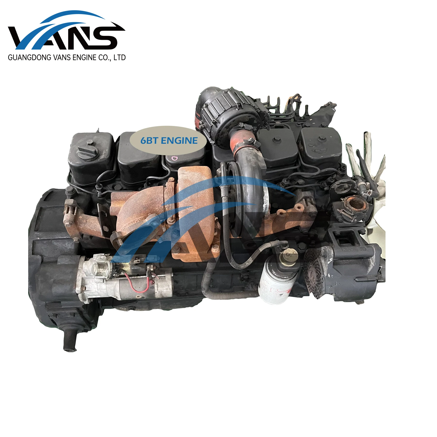 For Cummins 6bt Used Engines Big Pump 230hp Hot Sale Good Quality - Buy ...