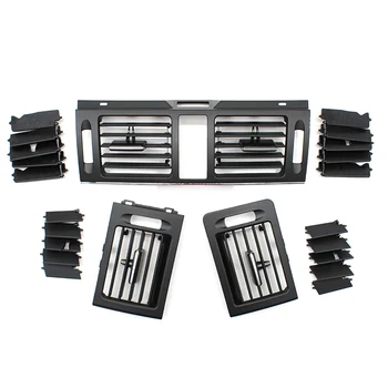 Lhd Rhd Console Fresh Air Conditioner Ac Vent Grille Set For Mercedes ...