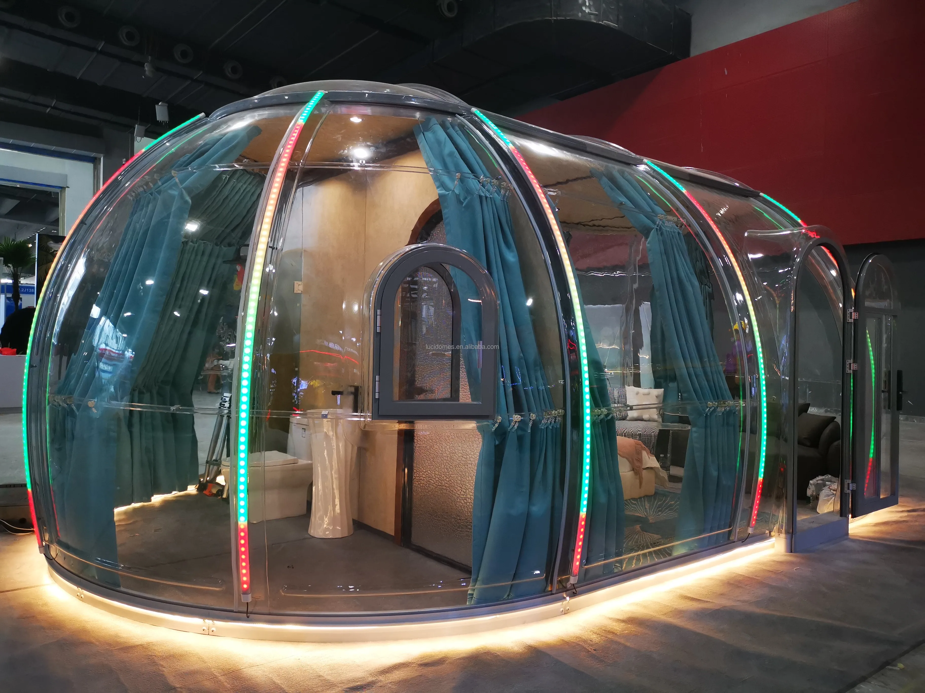 Glamping in Style with Lucidomes Transparent Bubble Domes