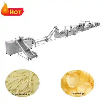 Stainless Steel Pringles Potato Chips Processing Line Fully Automatic ...