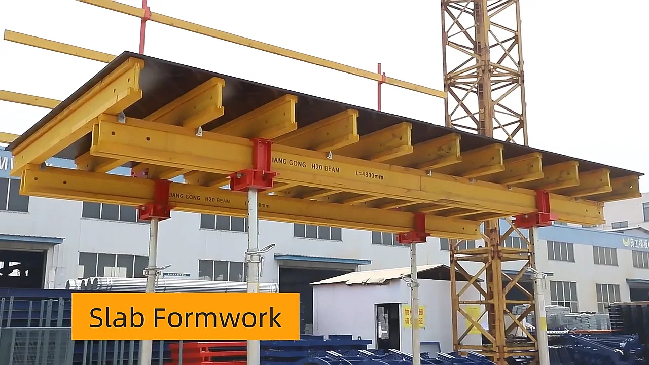 High Efficiency Concrete Formwork System Table Formwork For Slab ...