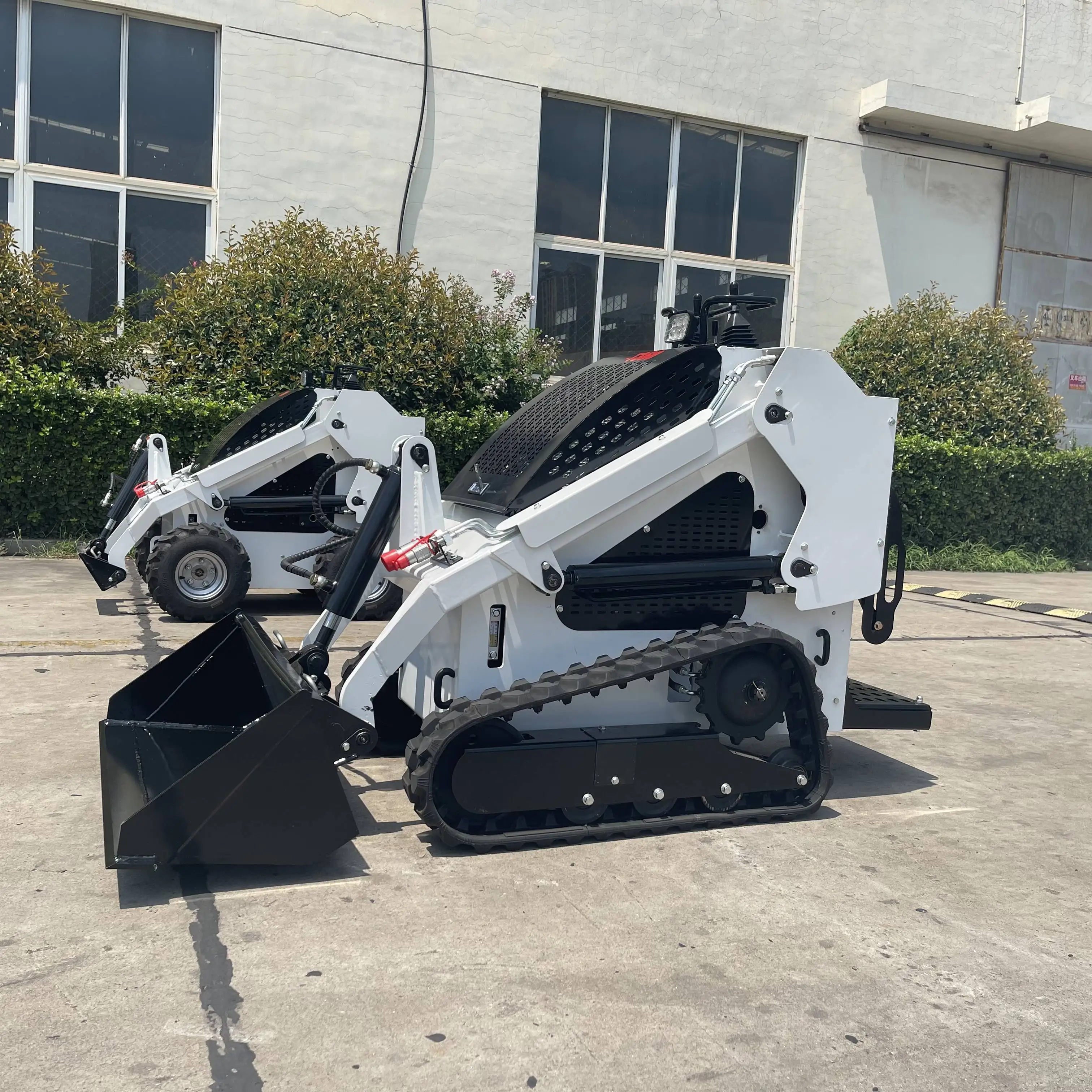 New Design Loader Cdm308 Skid Steer Loaders With Snowblower Wholesale Ce Approved 460 Diesel ...