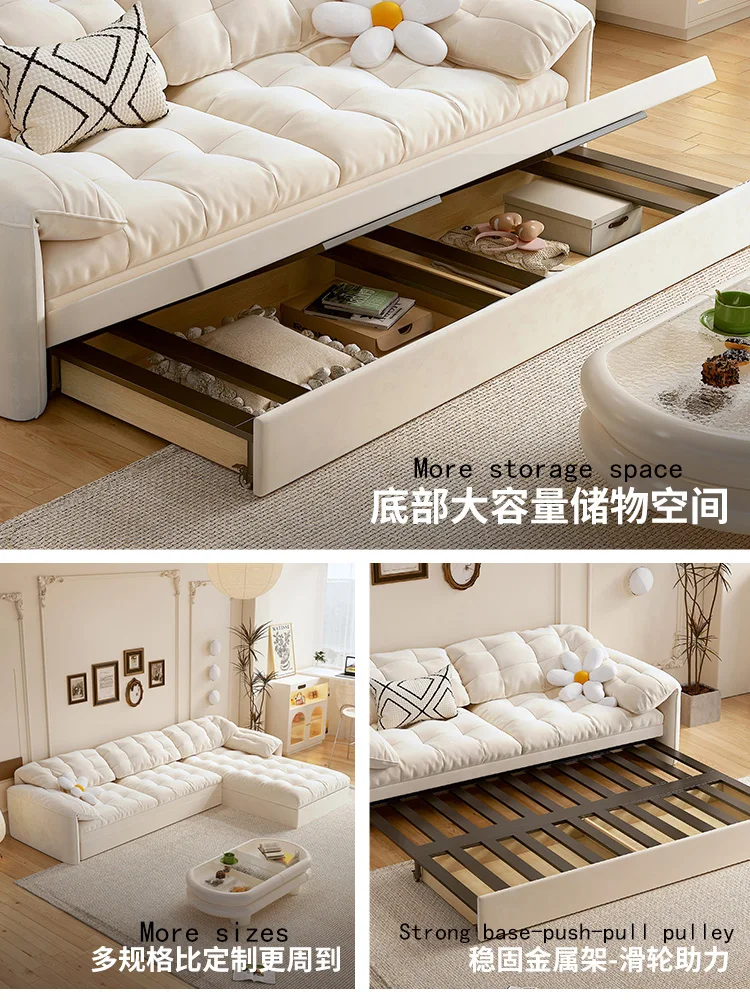 Collapsible Stretch Deformation Sofa Bed - Versatile & Comfortable