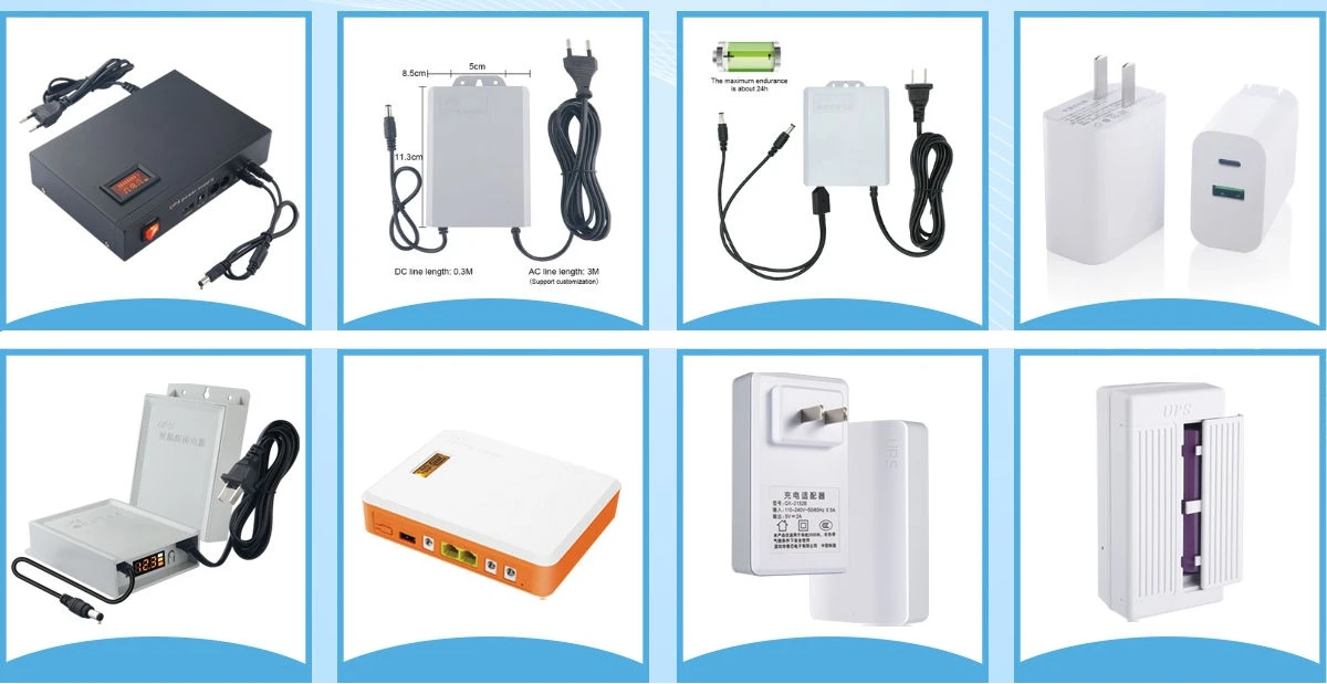 Mini Ups Battery Backup With Dc 12v Output Ups Backup Power Supply For ...