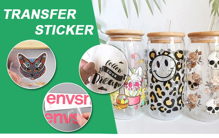 Custom Uv Dtf Cup Wrap Transfers Vinyl Eco Solvent Transfers Sticker ...