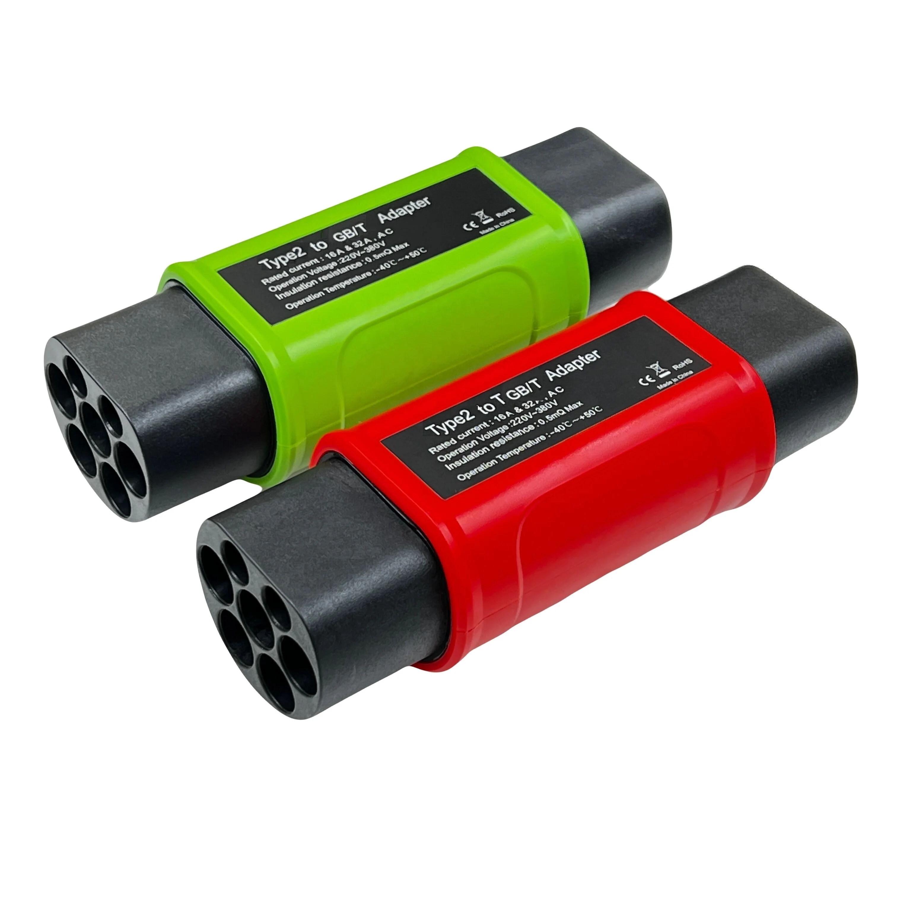 32A 380V 3Phase EV Charging Adaptor Type 2 to GB/T Adapter, China ...