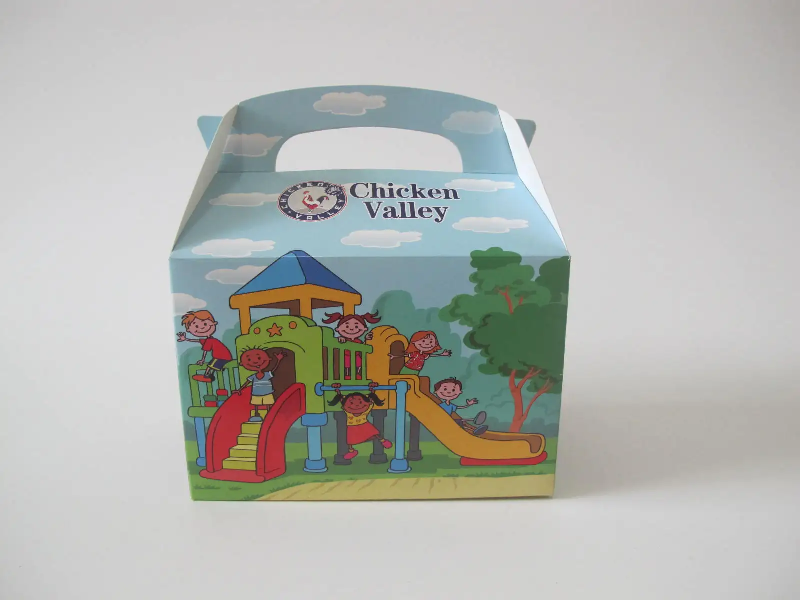 Small Kids Gift Boxes And Fast Food Packaging Boxes And Fries Chicken ...