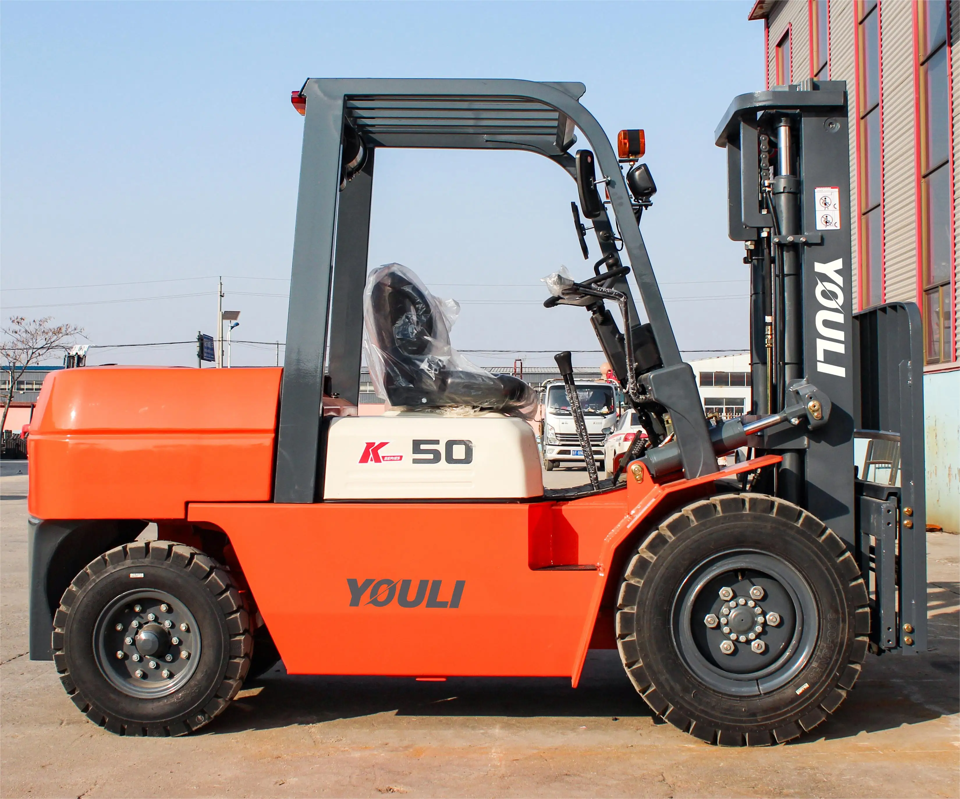 Lift Truck Forklift Cpc30 Japanese Engine Seated Diesel Fork Lifter 3 ...