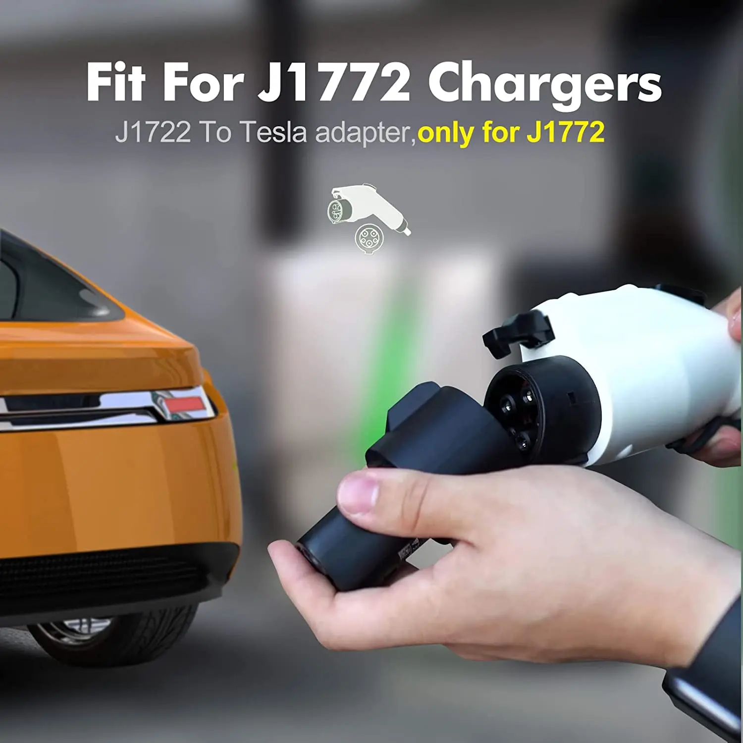 2023 New SAE J1772 Electric Vehicle (EV) Chargers Type 1 J1772 to Tesla ...