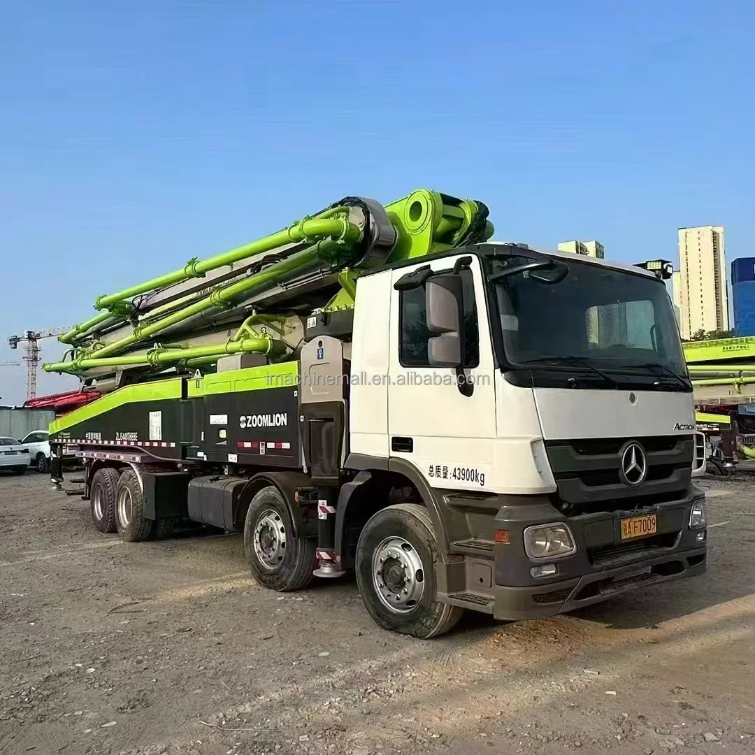 Mercedes Benz 56X-6RZ Truck Mounted Readymix Cement Placer Boom ...